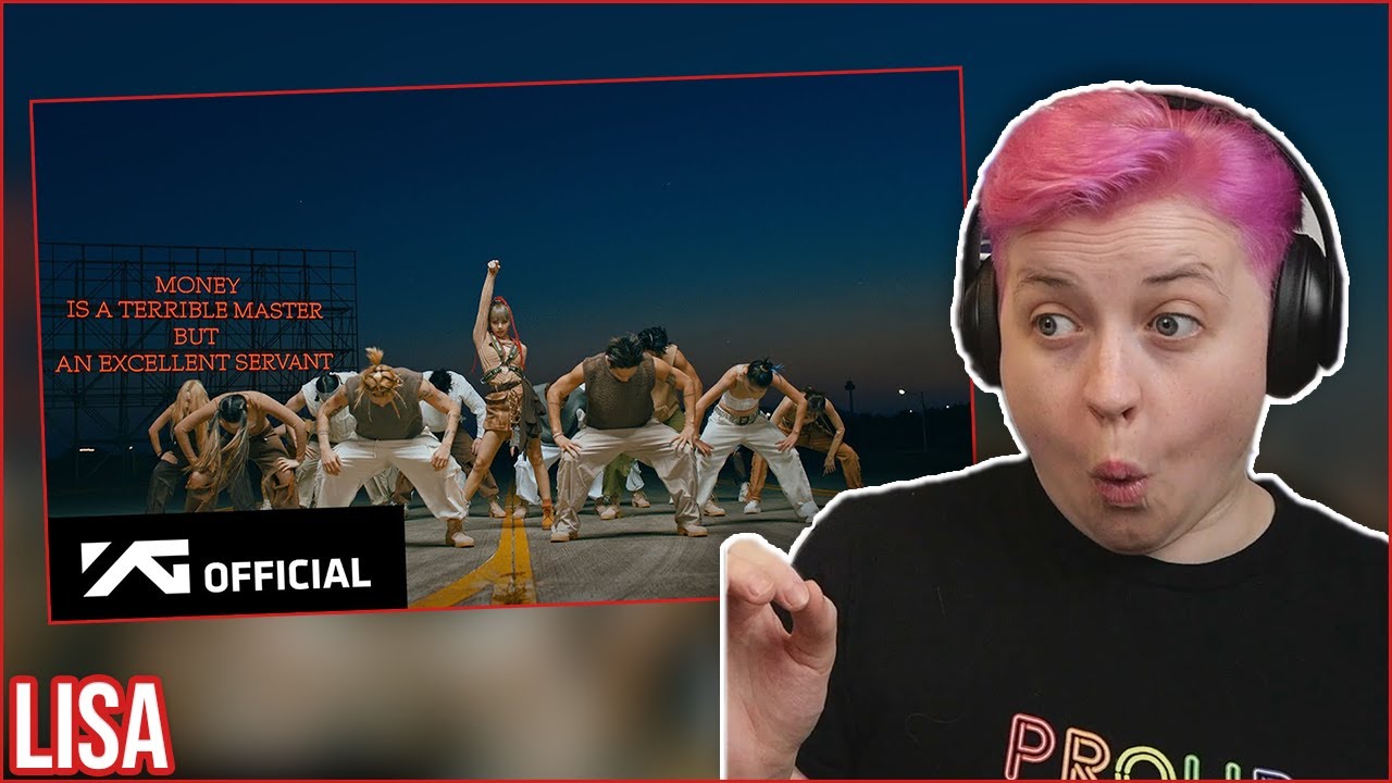 REACTION to LISA - MONEY PERFORMANCE VIDEO - YouTube