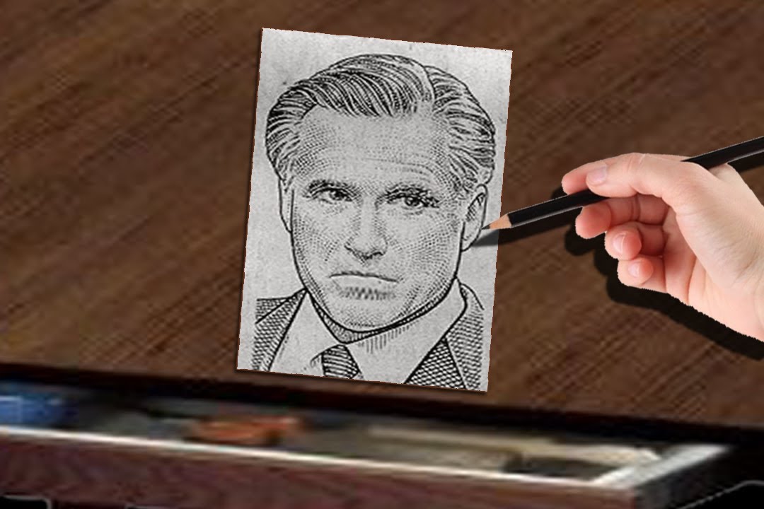 Drawing Mitt Romney - YouTube