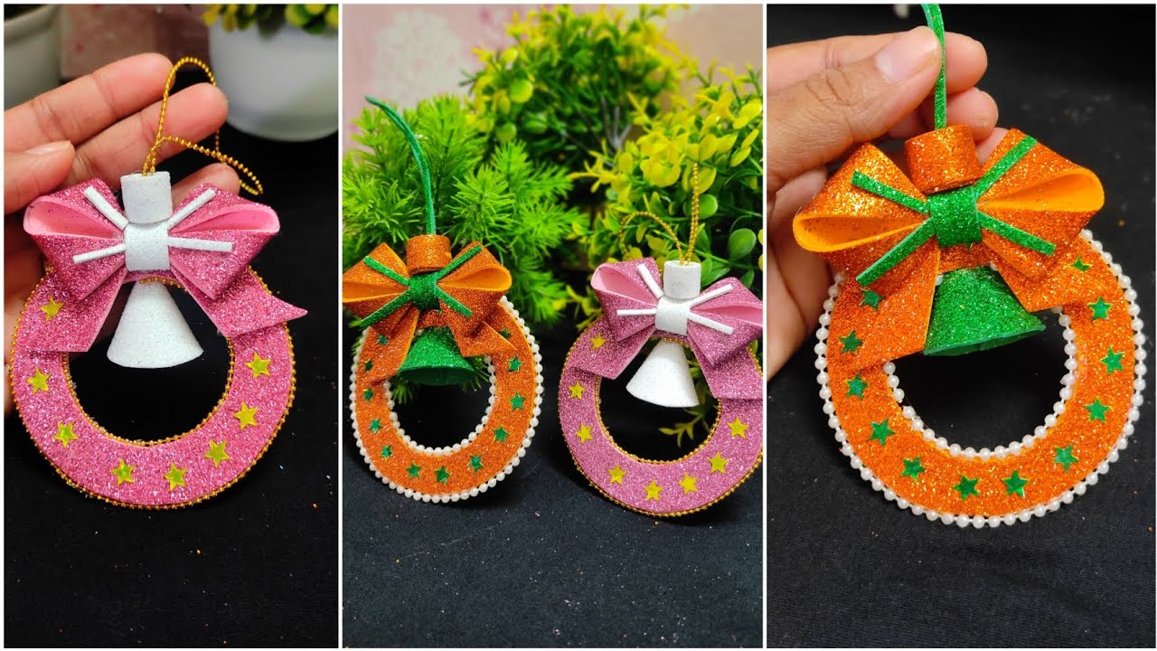 DIY Christmas tree toys / Christmas decorations / Christmas crafts ...