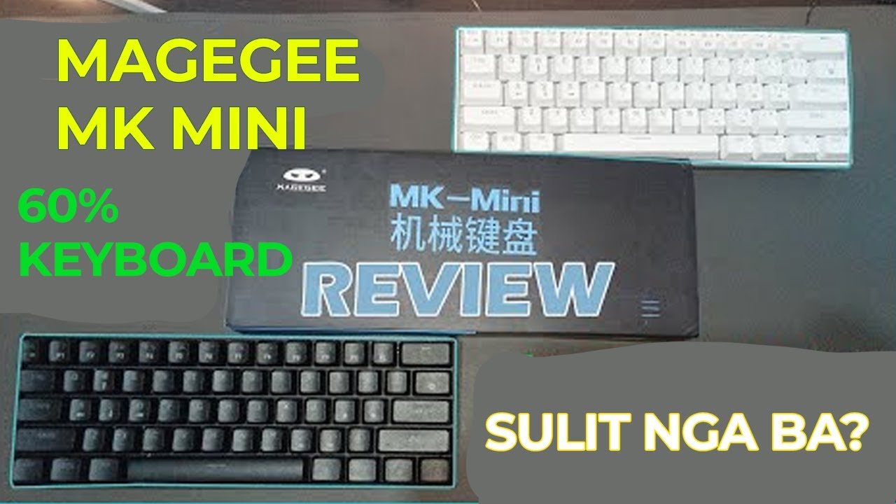 One of the Cheapest 60% Keyboard - Magegee MK-Mini - YouTube