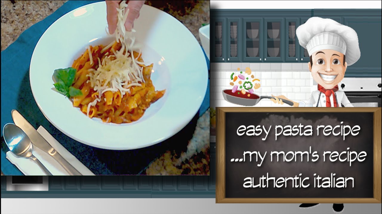 Easy Pasta Sauce | My Mom’s Pasta Sauce Recipe - YouTube