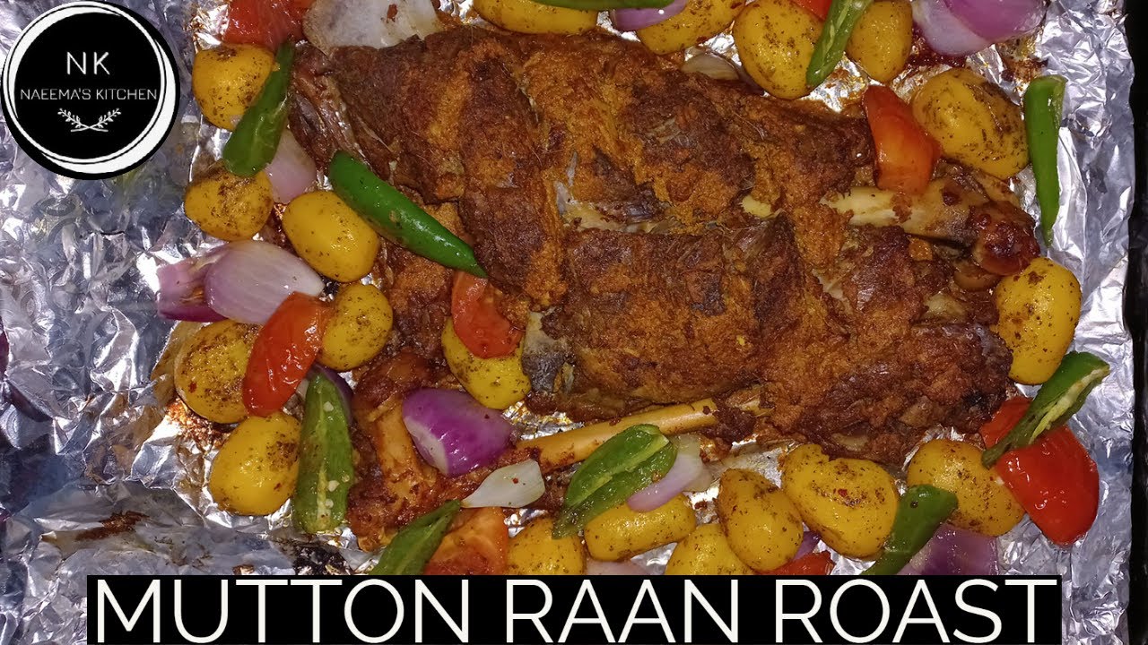 MUTTON RAAN ROAST | MUTTON RAAN STEAM ROAST | HOW TO MAKE MUTTON LEG ...