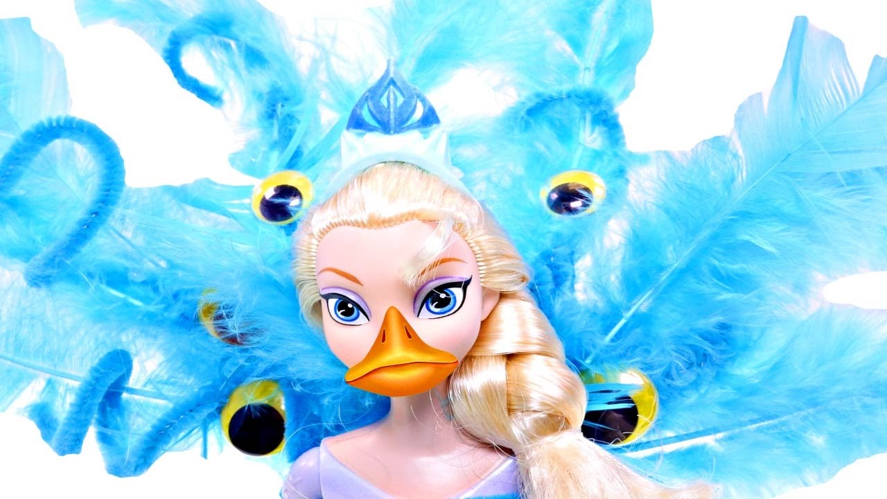 Disfraz de Pavo Real Para la Reina Elsa Frozen 👻 DIY Ideas para ...