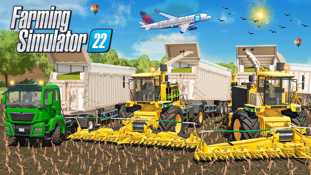 Making CHAFF with NEW FORAGE TECHNOLOGY In FS22 | FS22 | TIMELAPSE ...