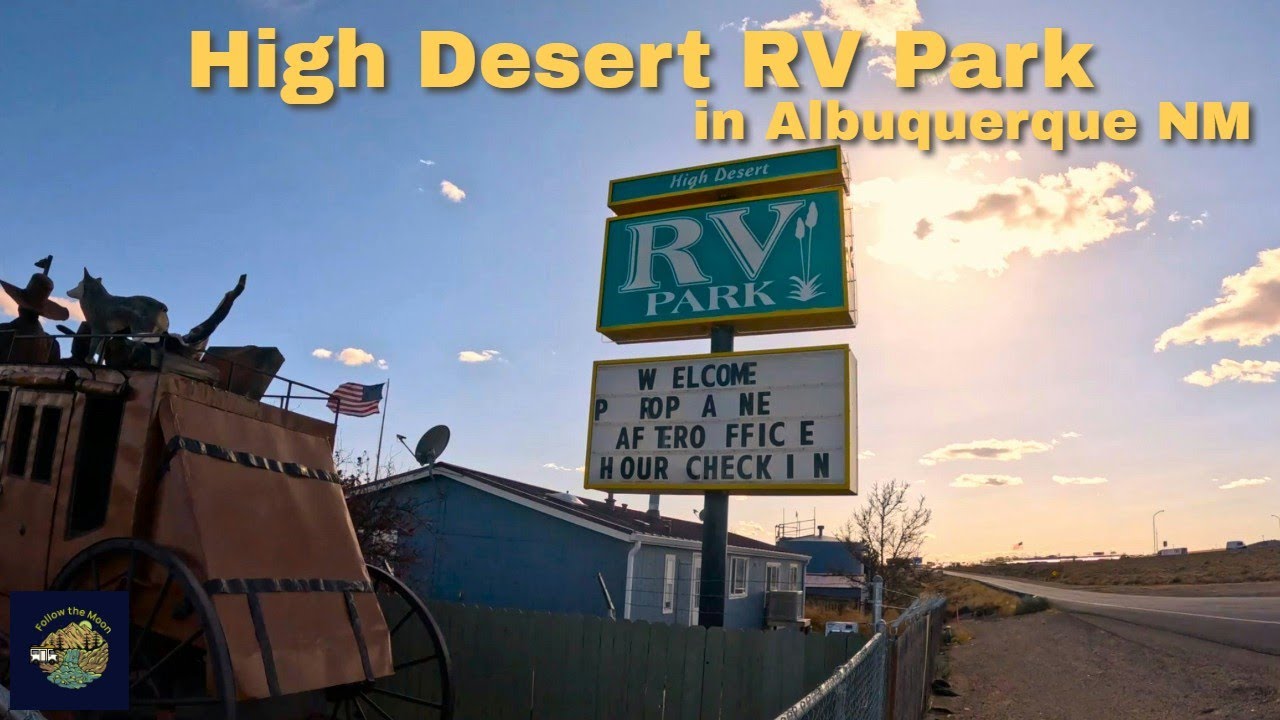 High Desert RV Park in Albuquerque NM - YouTube