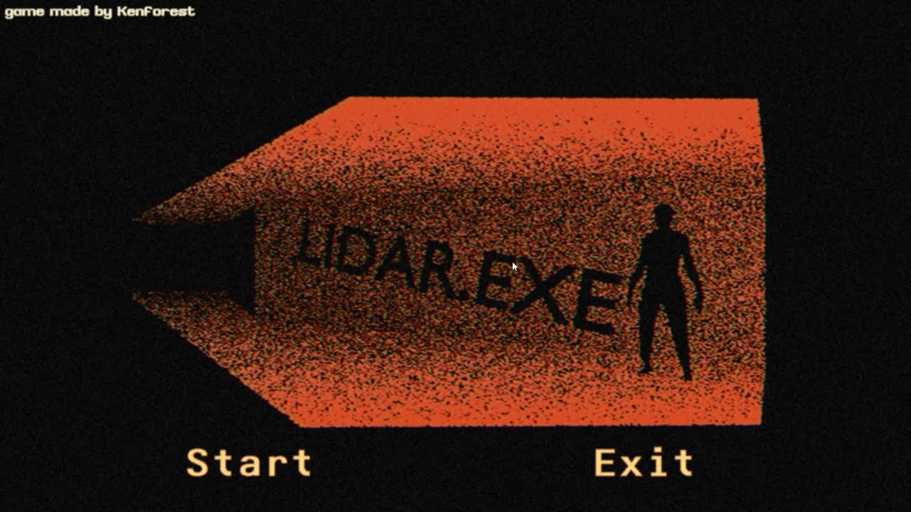 Most Unique Horror Game I've Played! (LiDar.EXE) - YouTube