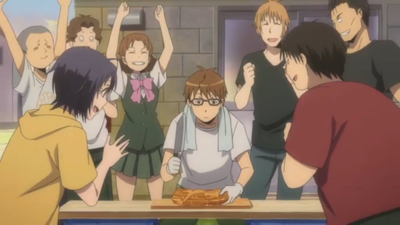 ASMR Anime Food: The Most Mouth-Watering Scenes - Silver Spoon - YouTube