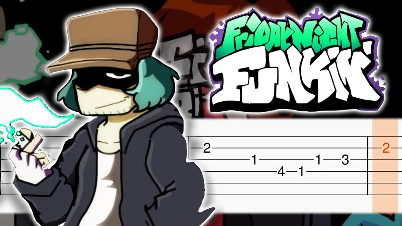 Friday Night Funkin' VS Garcello - Nerves - Guitar tutorial Chords ...
