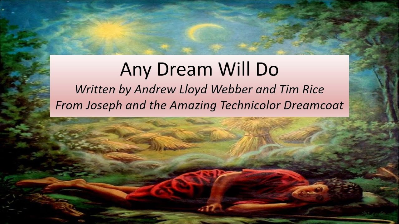 Any Dream Will Do by Andrew Lloyd Webber and Tim Rice - YouTube