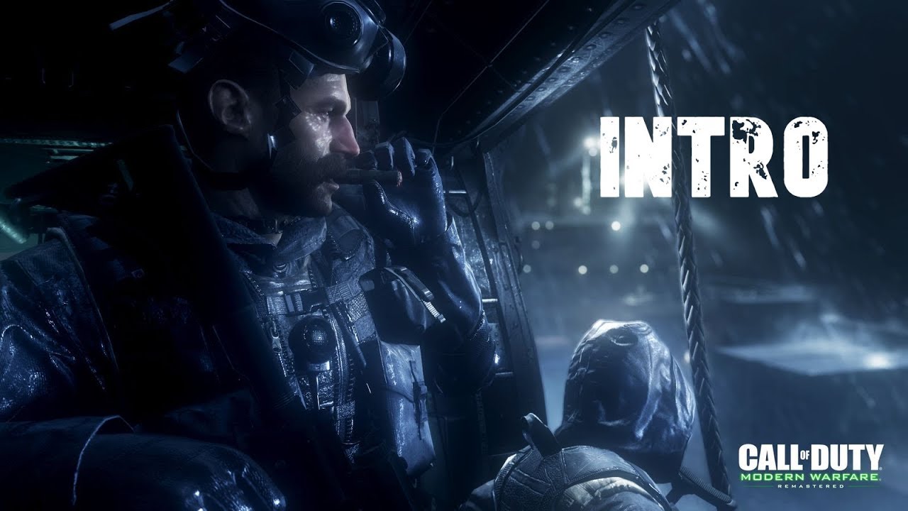 CALL OF DUTY MODERN WARFARE 1 REMASTERED Walkthrough Gameplay Part 1 ...