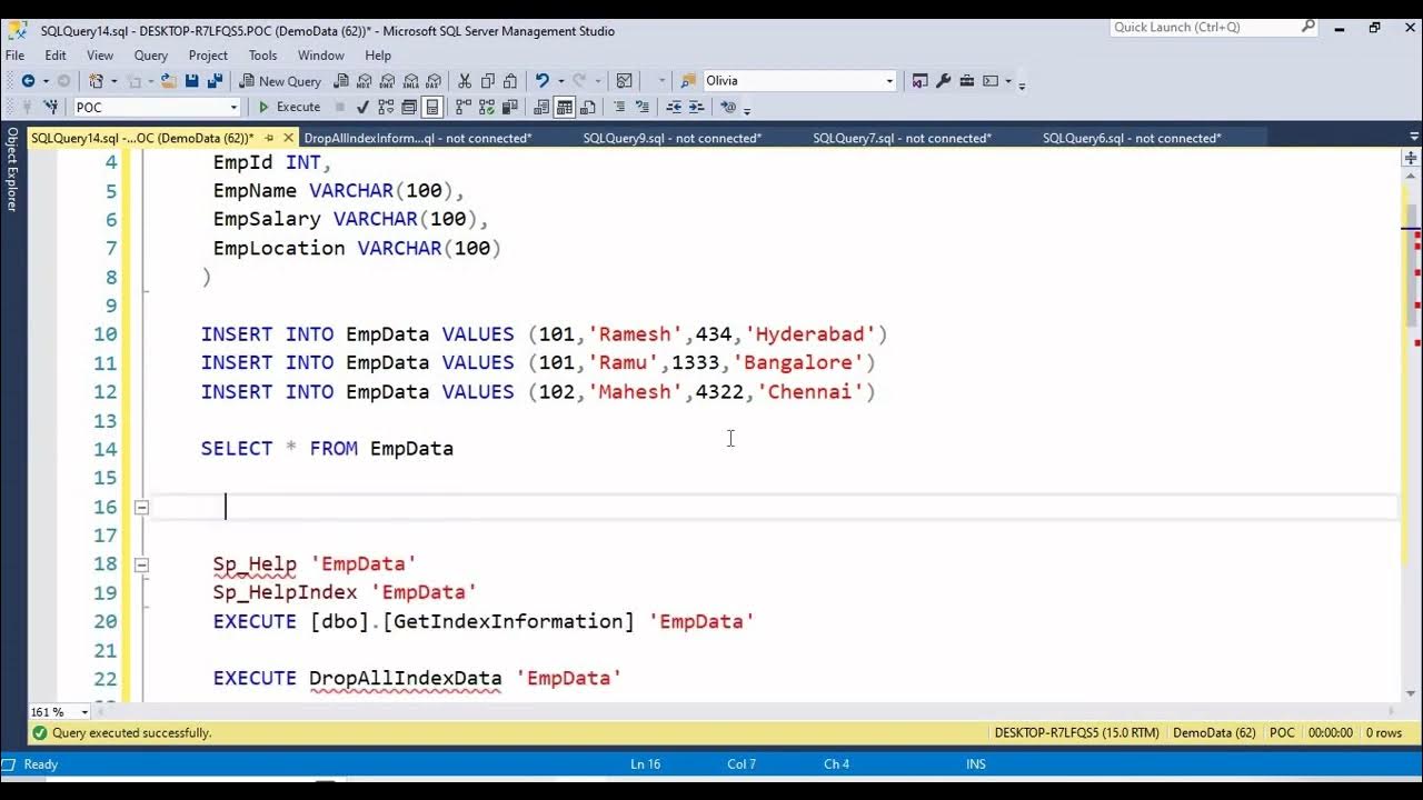 16 How To Create Non Clustered Index In SQL Server Telugu YouTube 16-how-to-create-non-clustered-index-in-sql-server-telugu-youtube