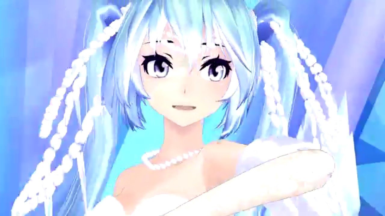 MMD Usosuki: Ice Miku Model Preview - YouTube