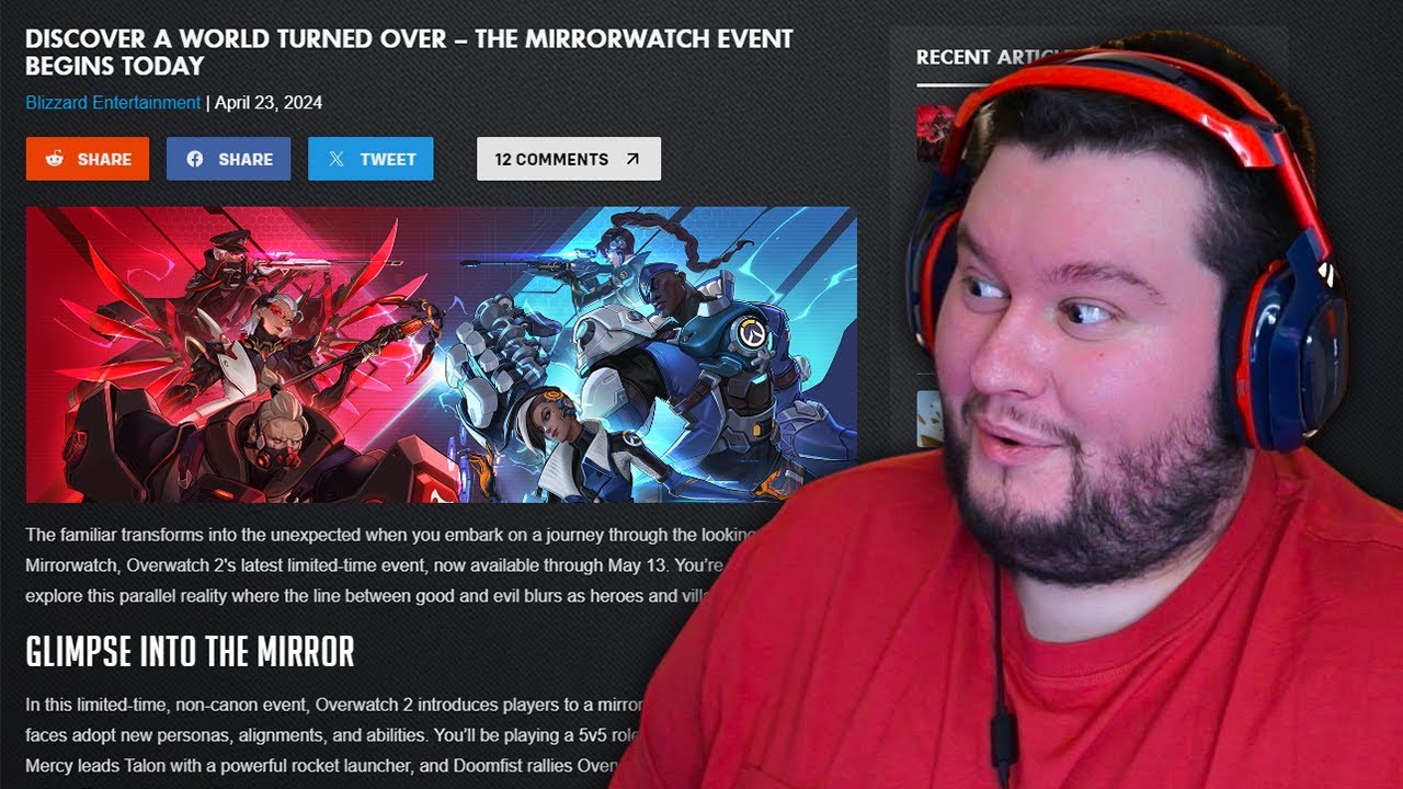 Mirrorwatch Is Here!! | Overwatch 2 Dev Blog - YouTube