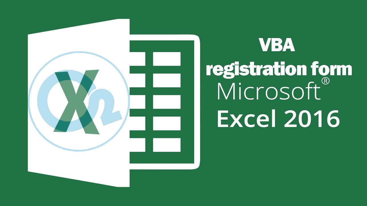 آموزش VBA-ساخت فرم عضویت و ثبت نام-جلسه چهارم | VBA registration form ...
