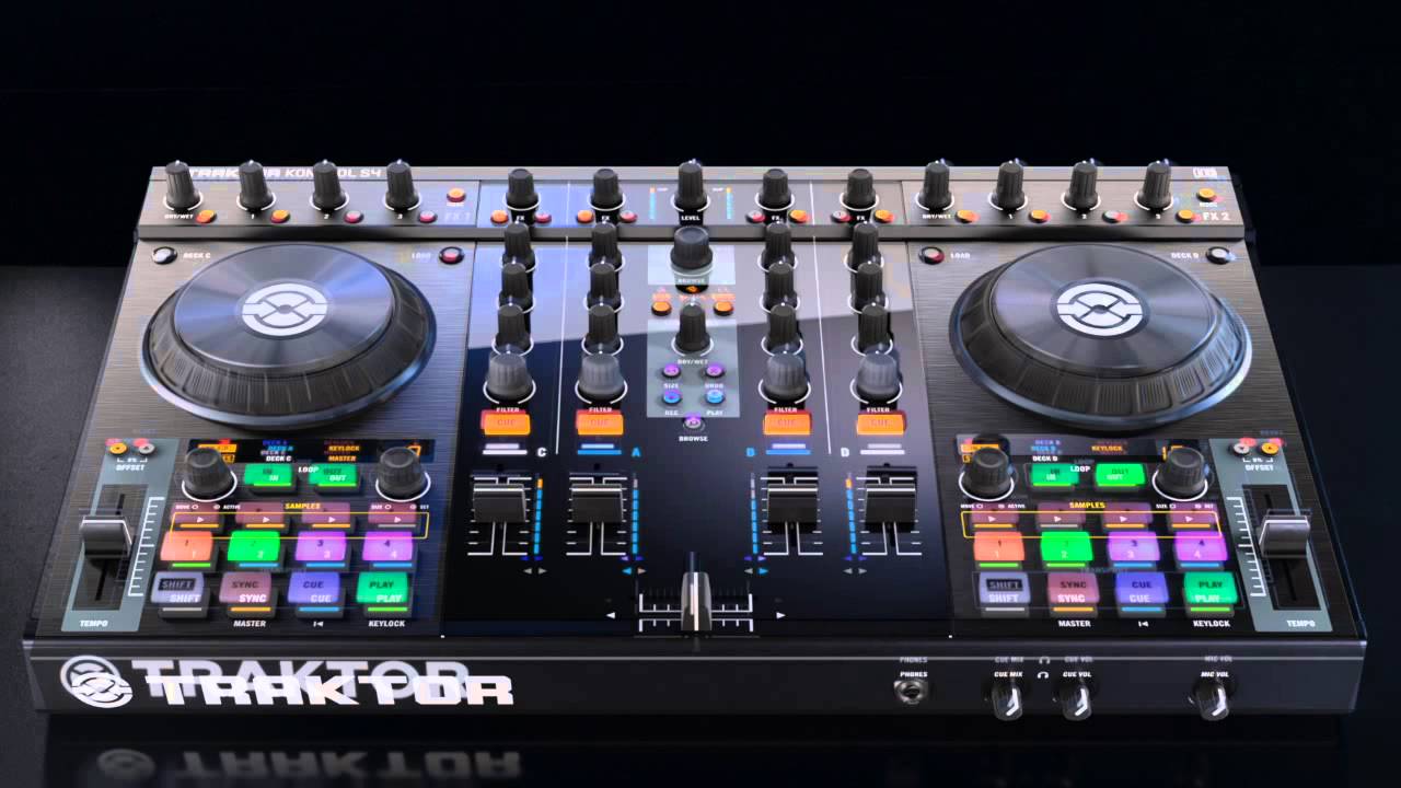 NI Announces new Traktor Kontrol S4 & S2 - YouTube