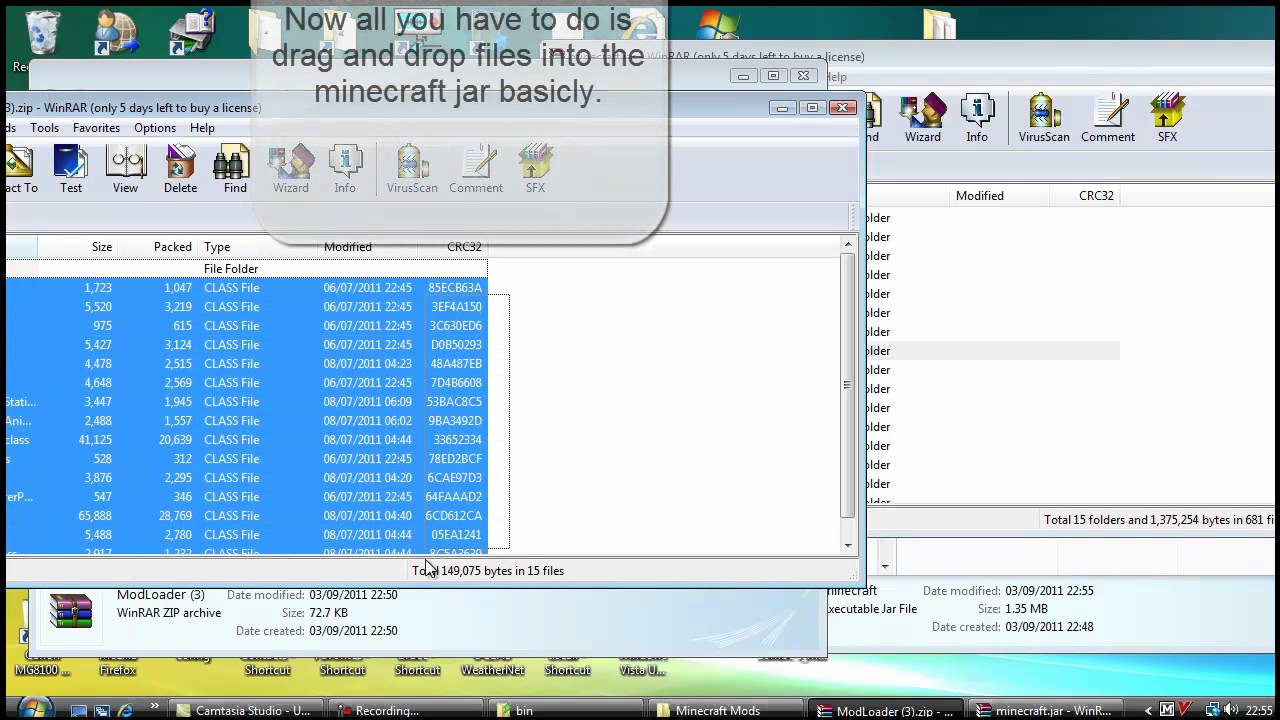 Minecraft Downloading + Installing the Equivalent Exchange mod 1.7.3 ...