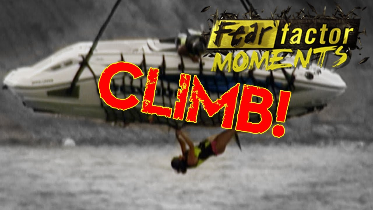 Fear Factor Moments | Flying Boat Flag Snag - YouTube