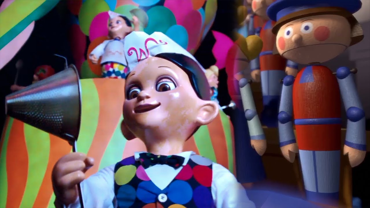 Shrek's Duloc song but with the Willy Wonka puppets - YouTube