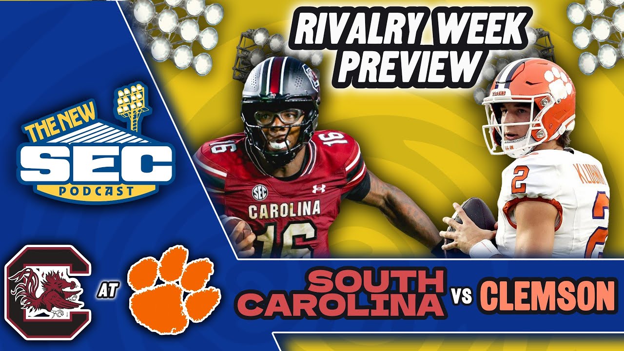 South Carolina vs Clemson in the Palmetto Bowl 🌴 | Rivalry Week | CFB ...