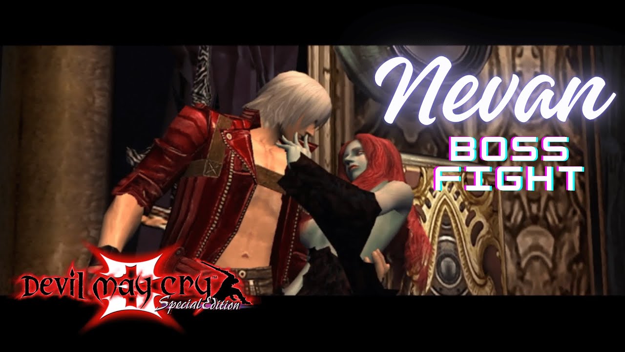 Devil May Cry (DMC) 3 - Chapter 9 (Trickster) - Nevan Boss Fight - YouTube