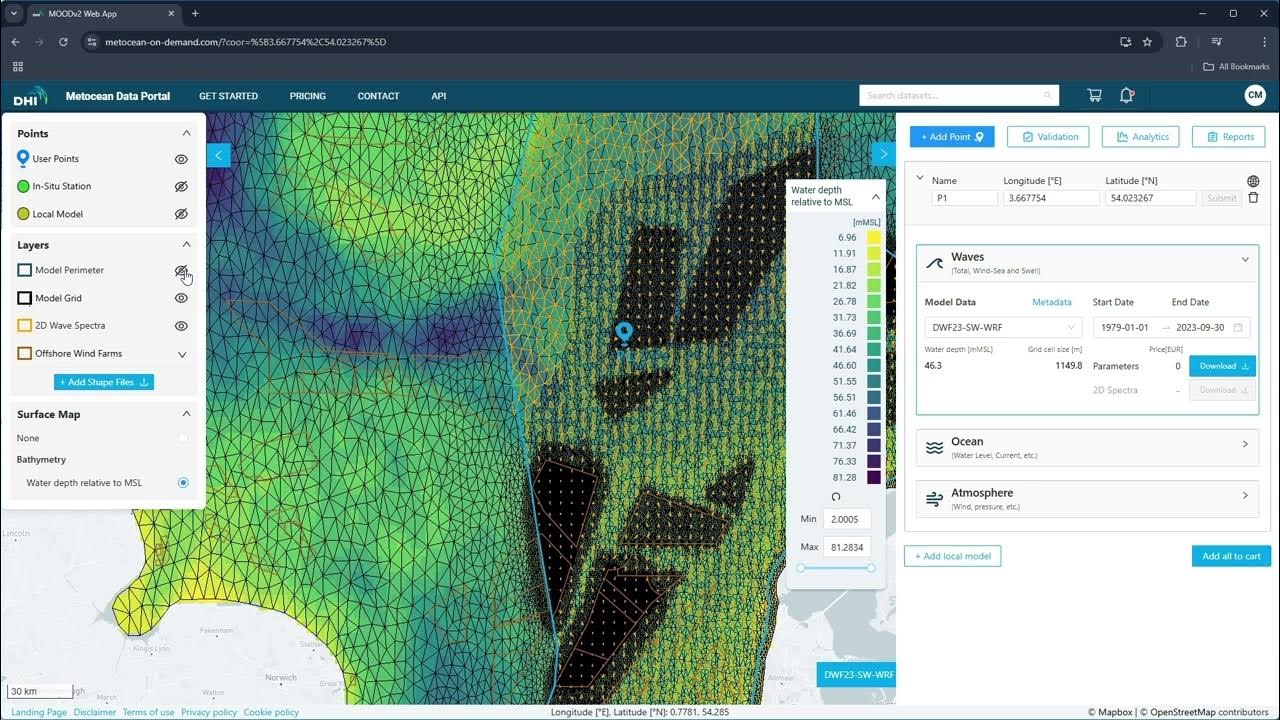 DHI Metocean Data Portal: Accessing RVO Datasets - YouTube