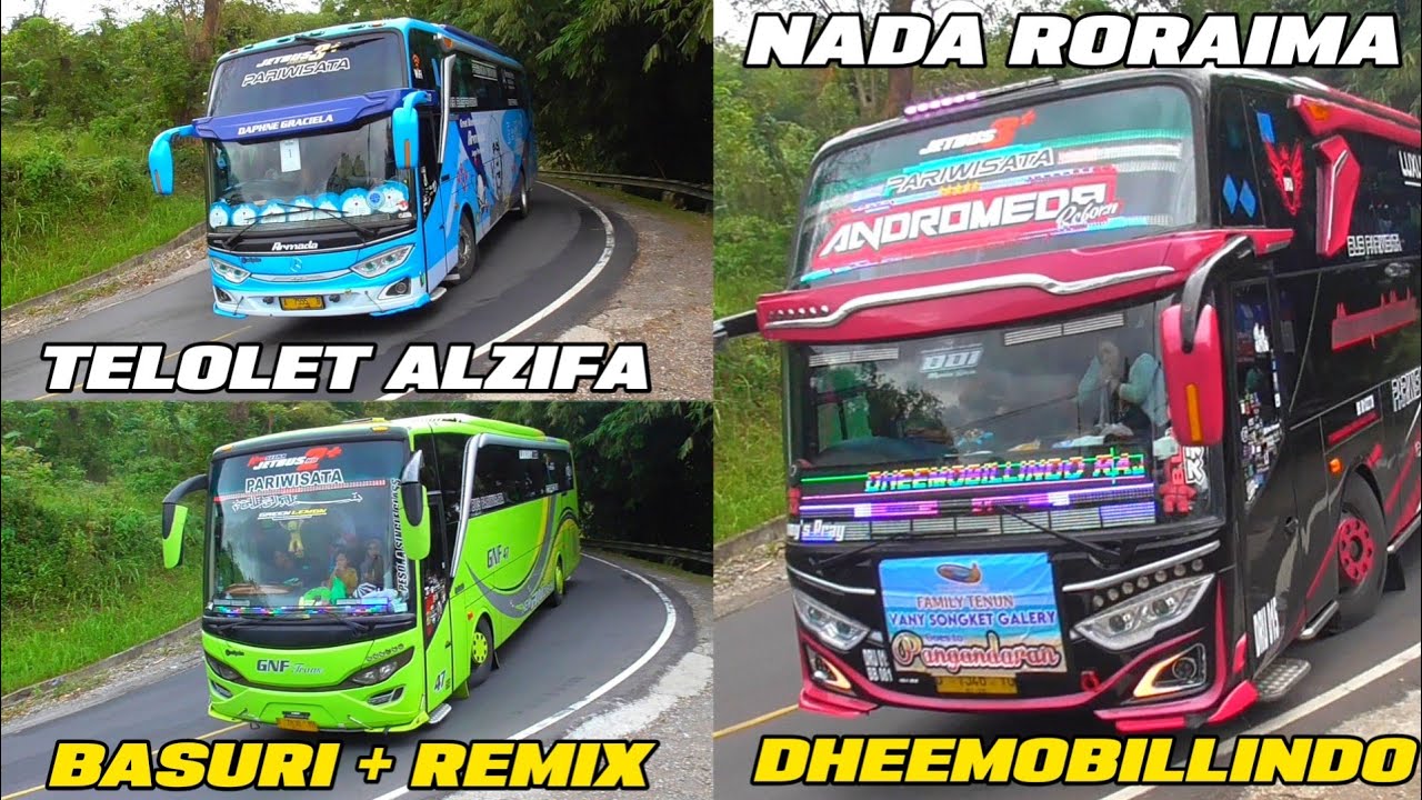 BUS TELOLET BASURI + REMIX, BUS GNF 47 DHEEMOBILLINDO "ANDROMEDA ...