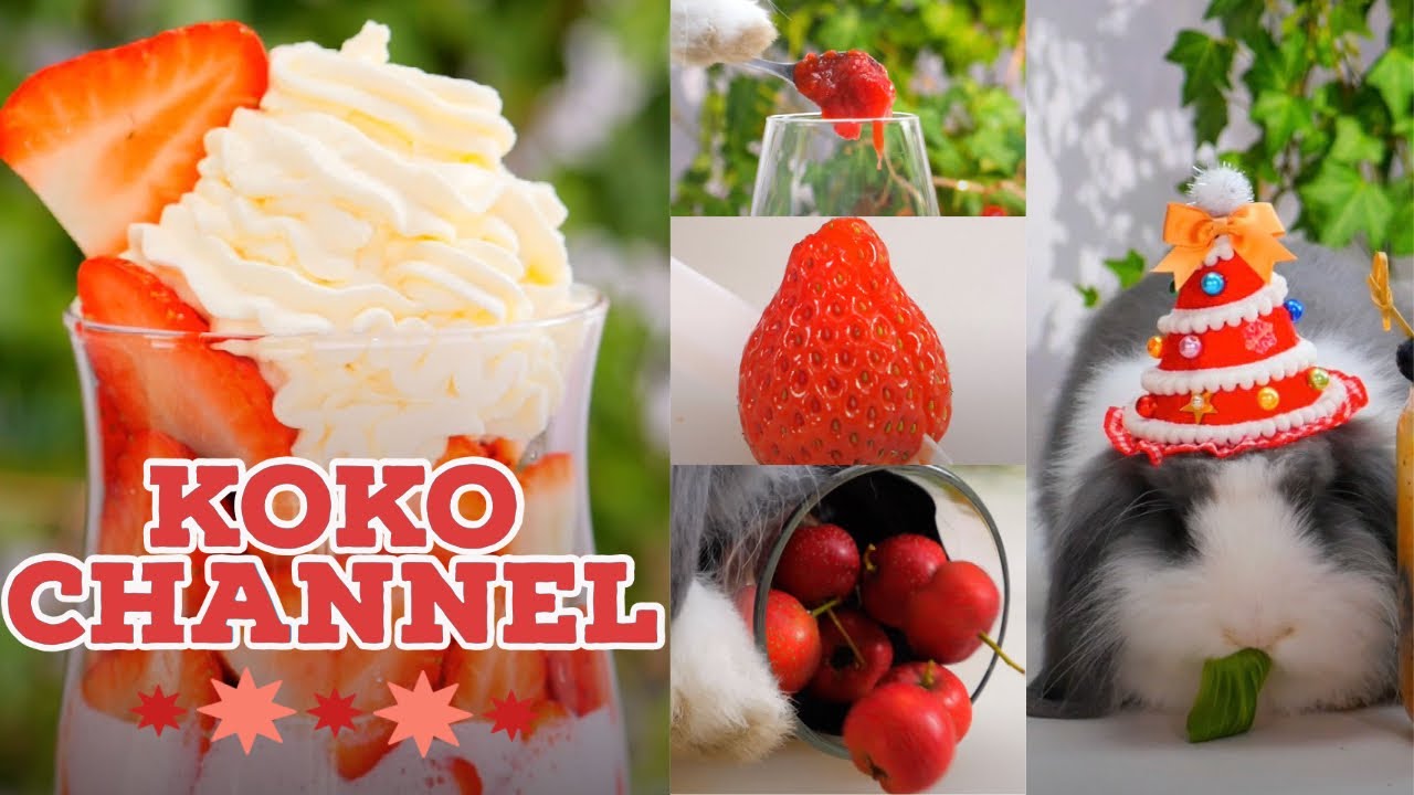 KOKO - KITCHEN |Four strawberry drinks, one blueberry drink, all super ...
