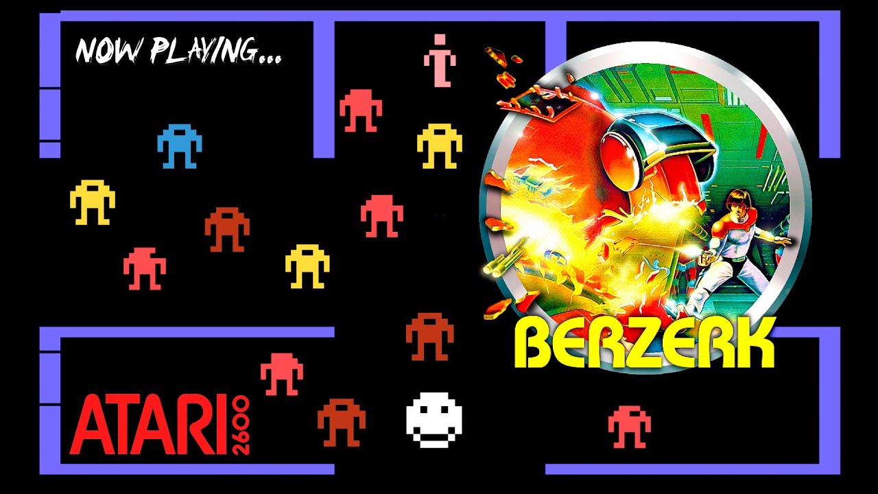NOW PLAYING...BERZERK (ATARI 2600) - YouTube