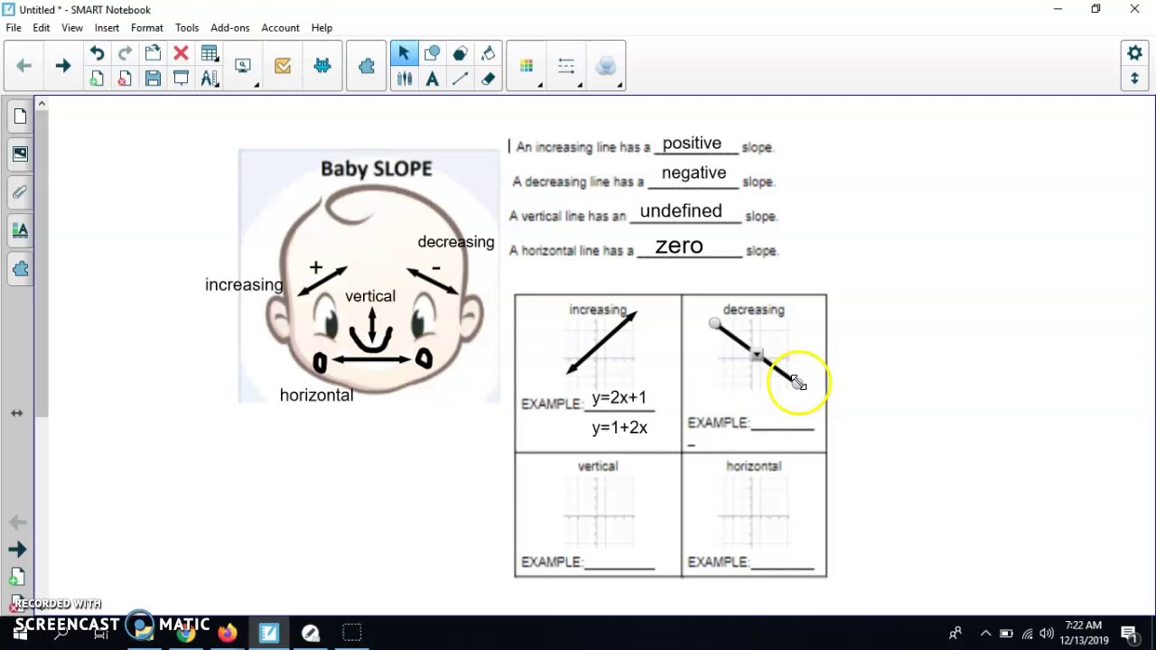 Unit 3 Lesson 1 BABY SLOPE - YouTube