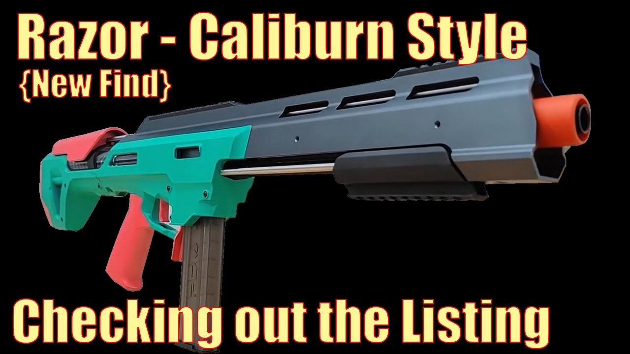 Razor - Caliburn Style Blaster Checking out the Listing {New Find ...