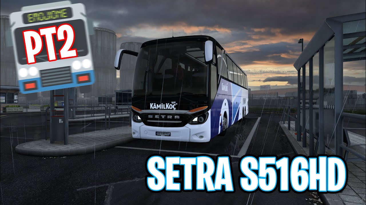 SETRA S516HD [ Dover - Calais ] | Promods 2.64 Map | ETS2 Gameplay ...