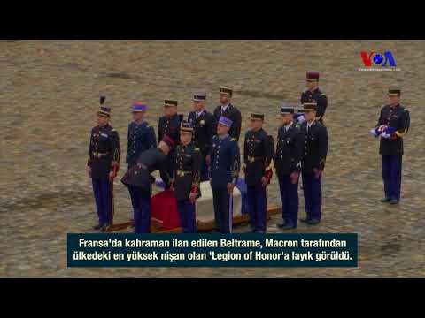 Gönüllü Rehine Değişiminde Ölen Fransız Polise Resmi Tören
