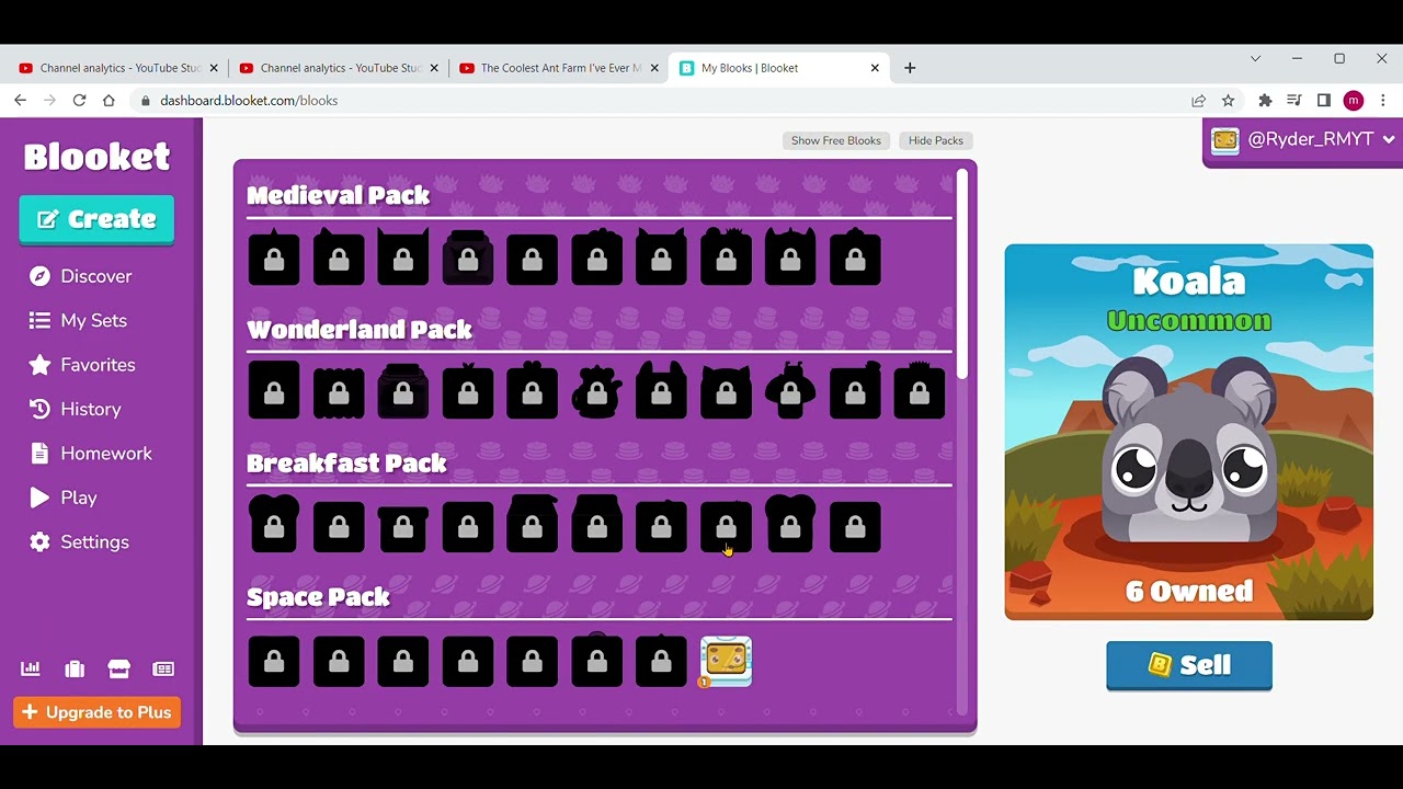 1k Outback pack opening on blooket - YouTube