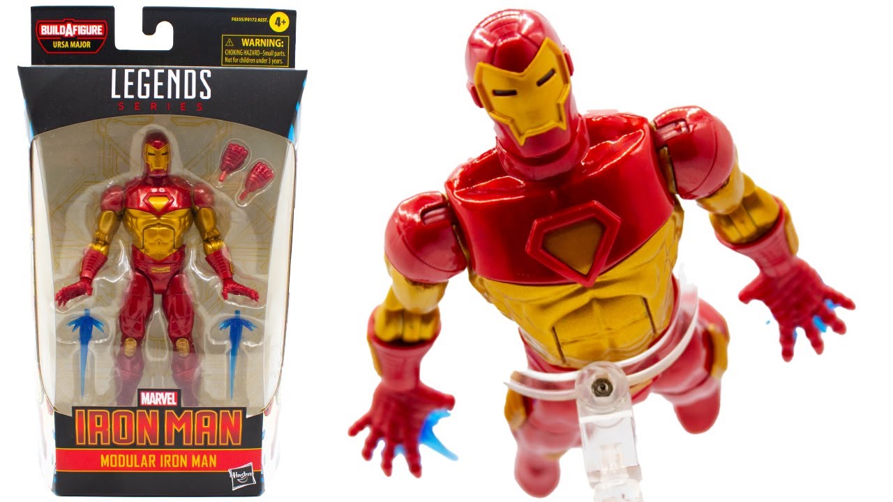 Marvel Legends MODULAR IRON MAN HD Action Figure Review - YouTube