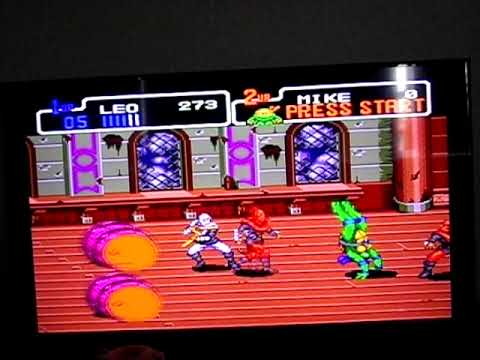 Teenage Mutant Ninja Turtles(Genesis)-Full Playthrough - YouTube