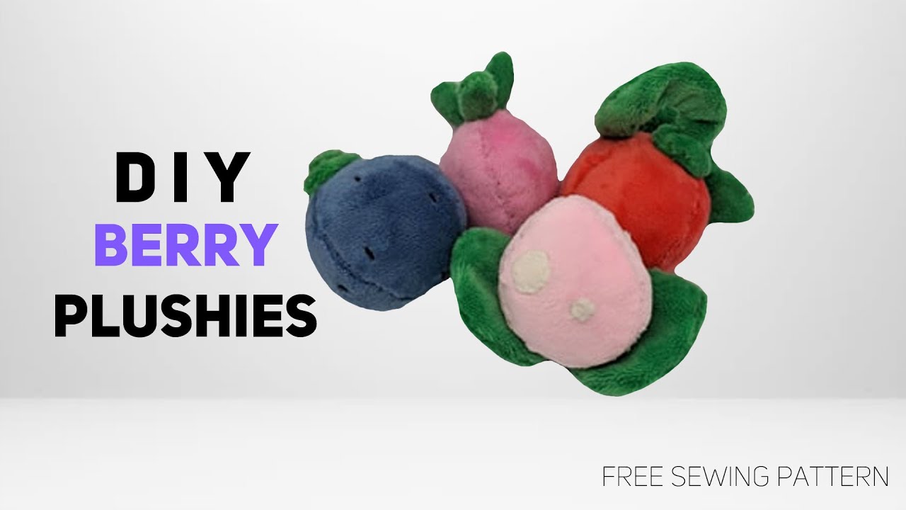 How to Make Pokemon Berry Plushies [Free Patterns] - YouTube
