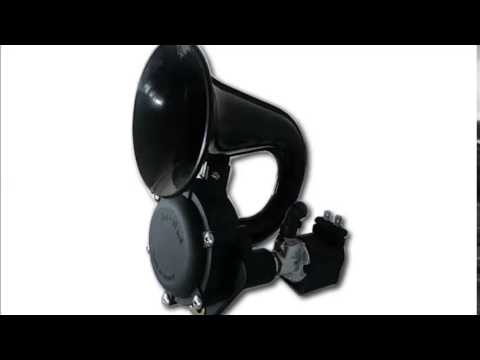 HD200A SALYANGOZ KORNA DAF- VOLVO-SCANIA - HAVALI KORNA (SNAIL HORN) - MADE IN TURKEY