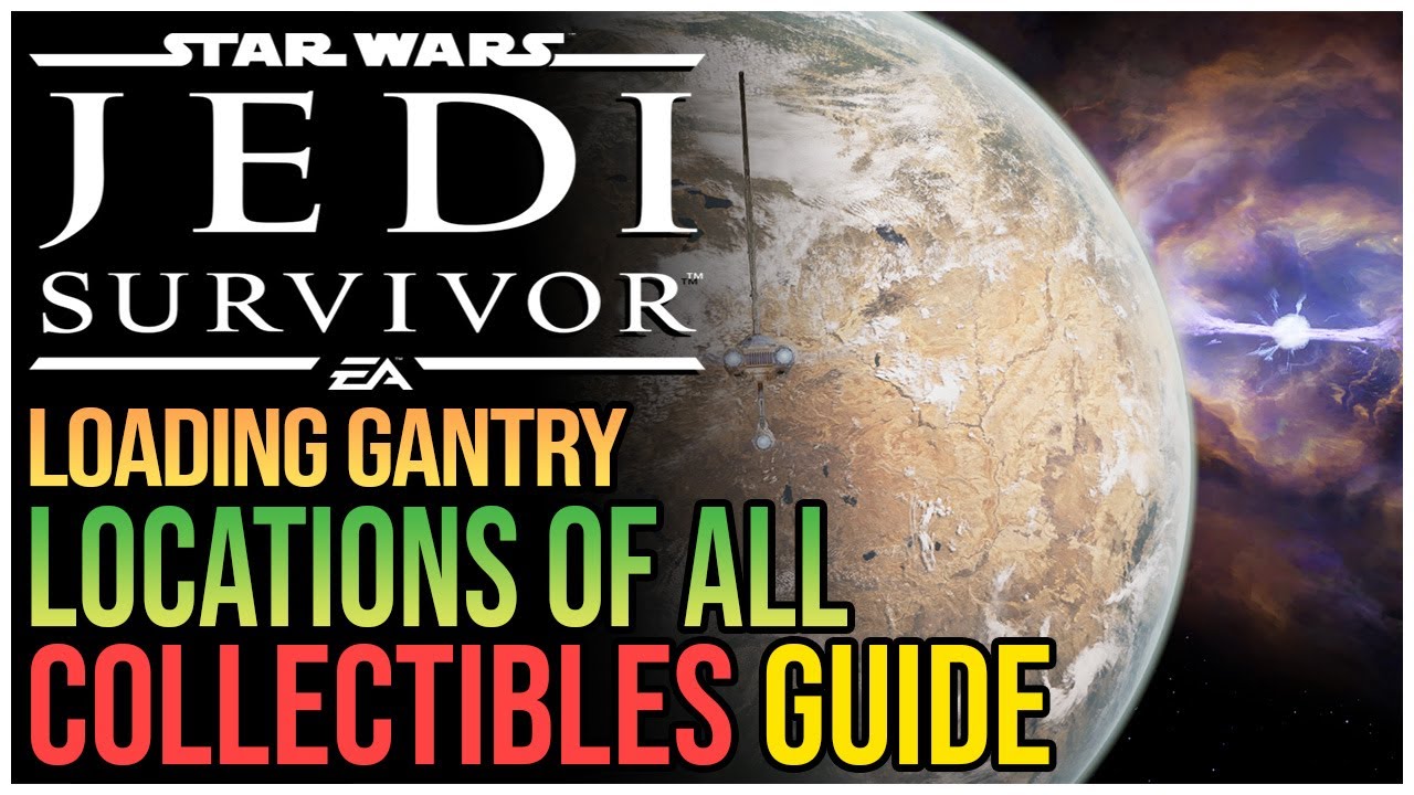All Loading Gantry Collectibles Star Wars Jedi Survivor - YouTube