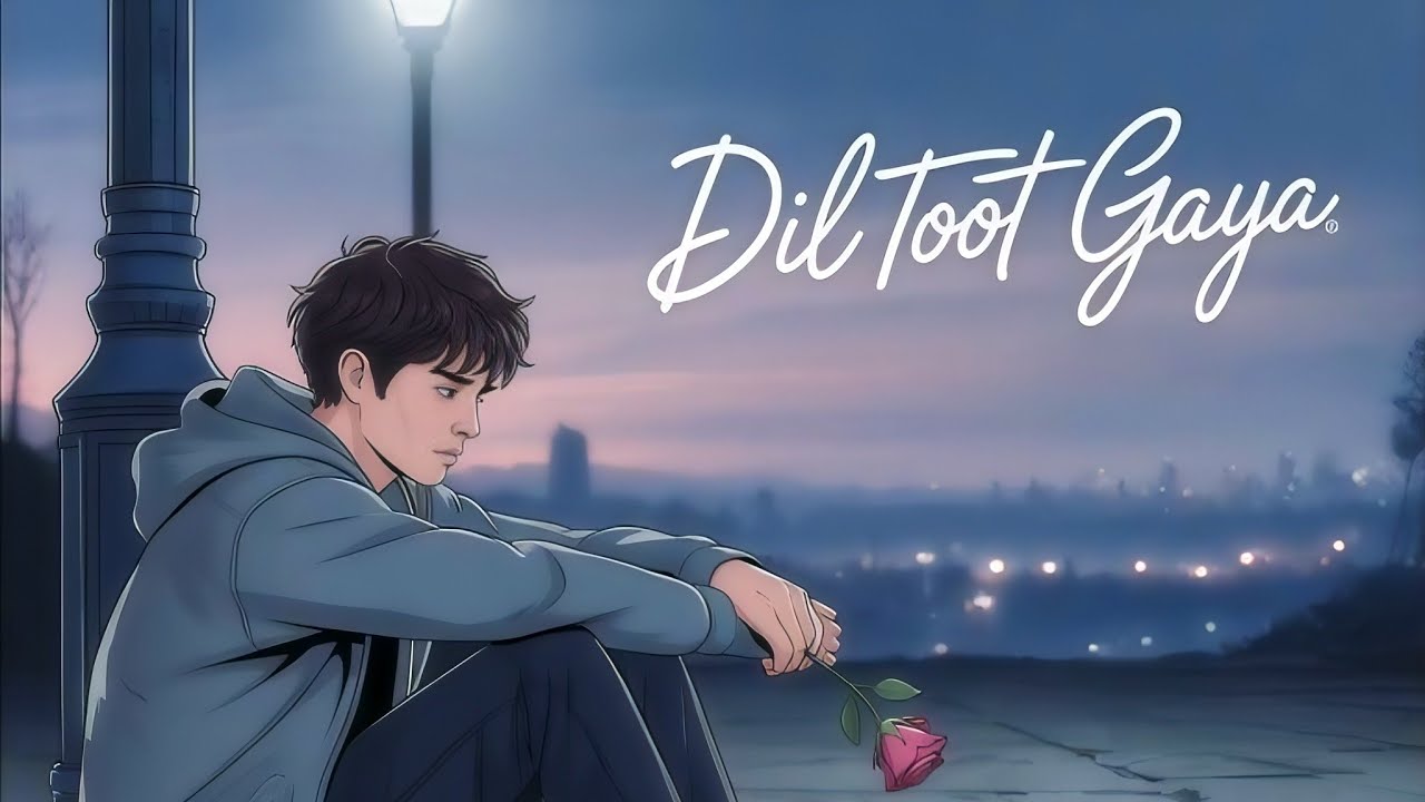 Dil Toot Gaya - Official Lyrics Video | The Ultimate Lo-Fi Vibe ! - YouTube