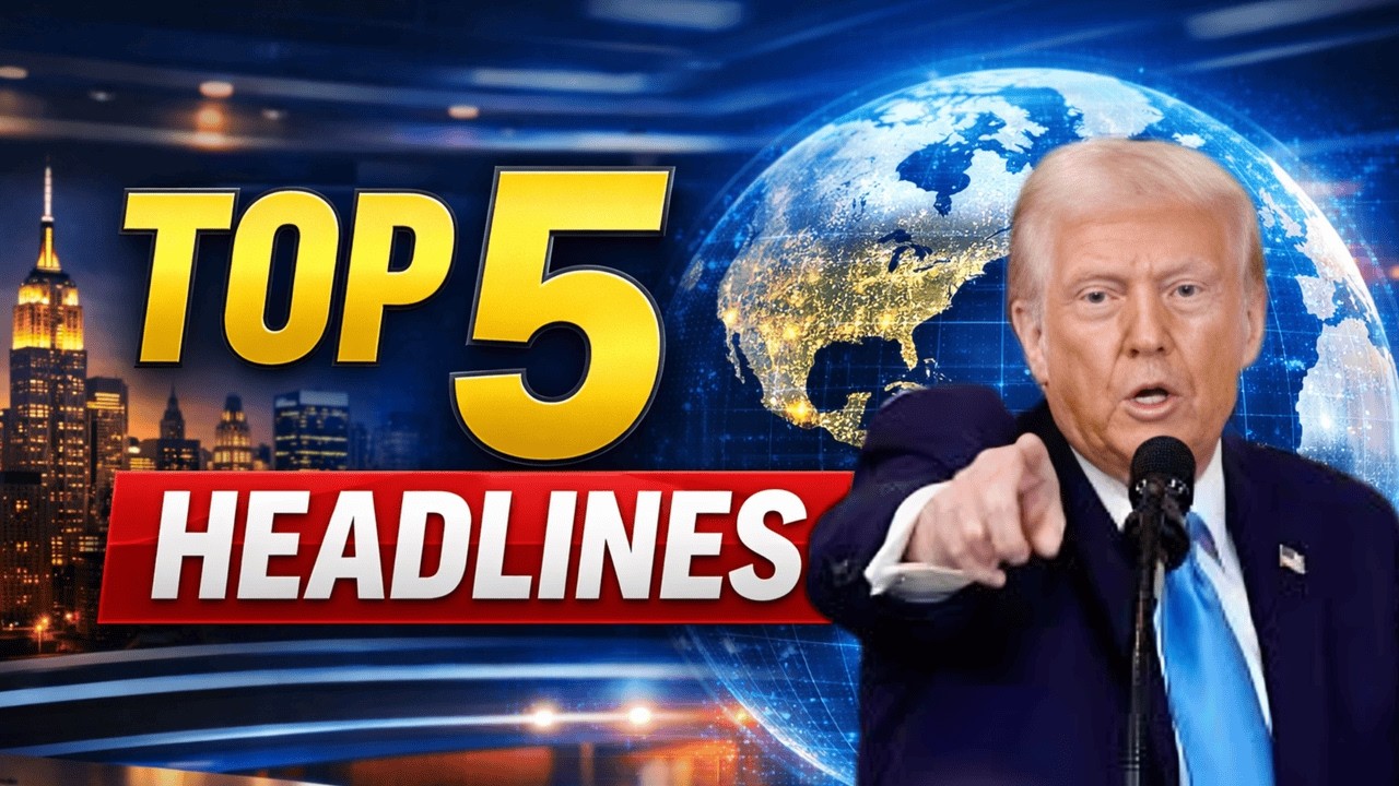 Today’s Top 5 Headlines Explained | Breaking News Analysis & Global ...