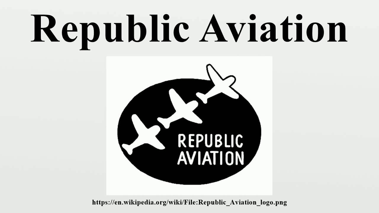 Republic Aviation Logo The Sky's The Limit For The Battle Creek