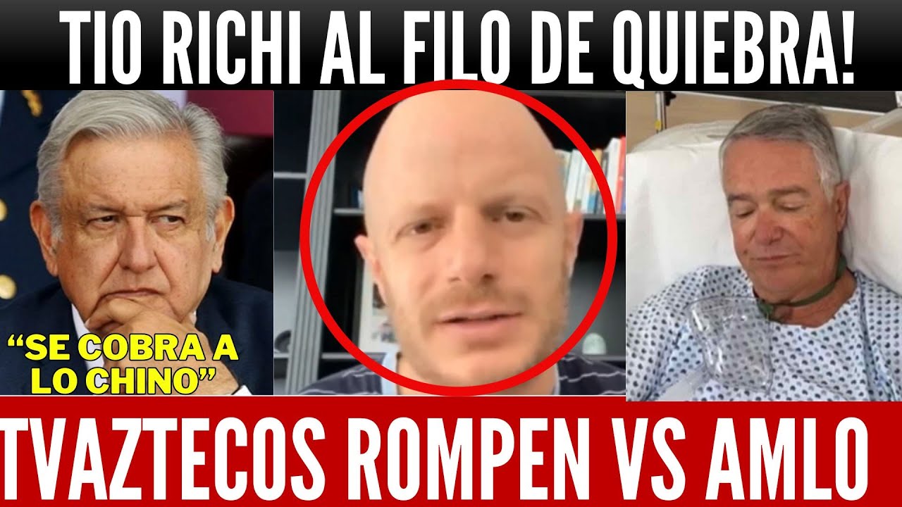 AMLO COBRARÁ A LO CHINO ¡TIO RICHI EN QUIEBRA TOTAL! TV AZTECOS LANZAN ...