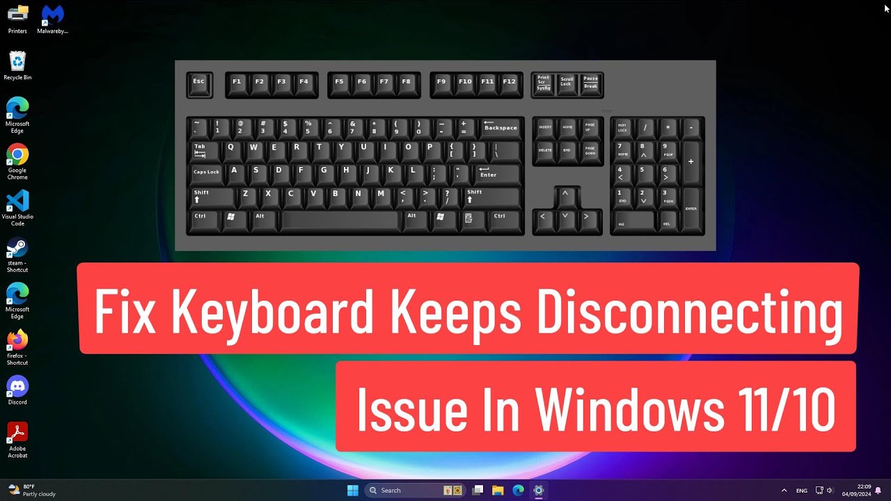 Fix Keyboard Keeps Disconnecting In Windows 11/10 - YouTube