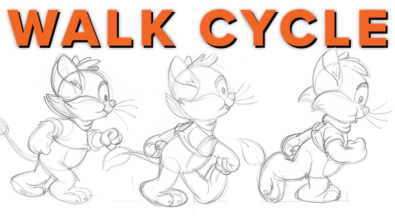 How to Animate a Walk Cycle - YouTube