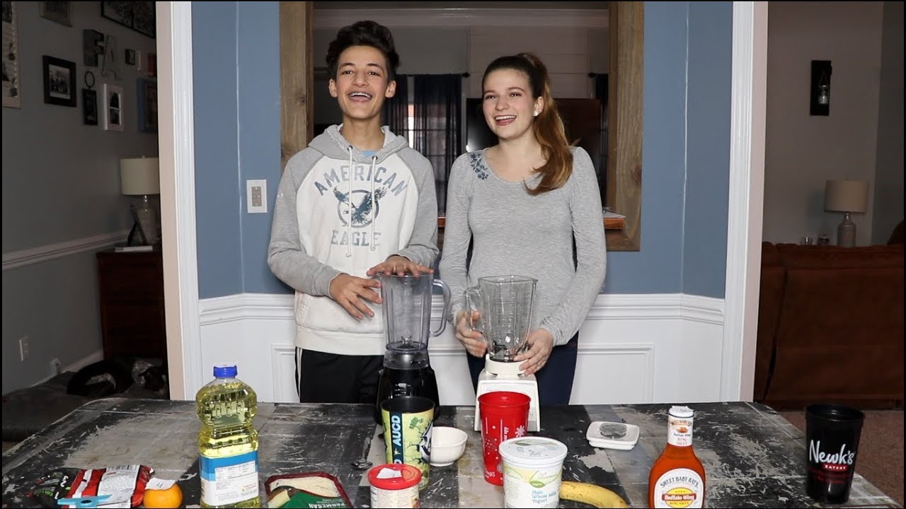 SMOOTHIE CHALLENGE GONE HORRIBLY WRONG - YouTube