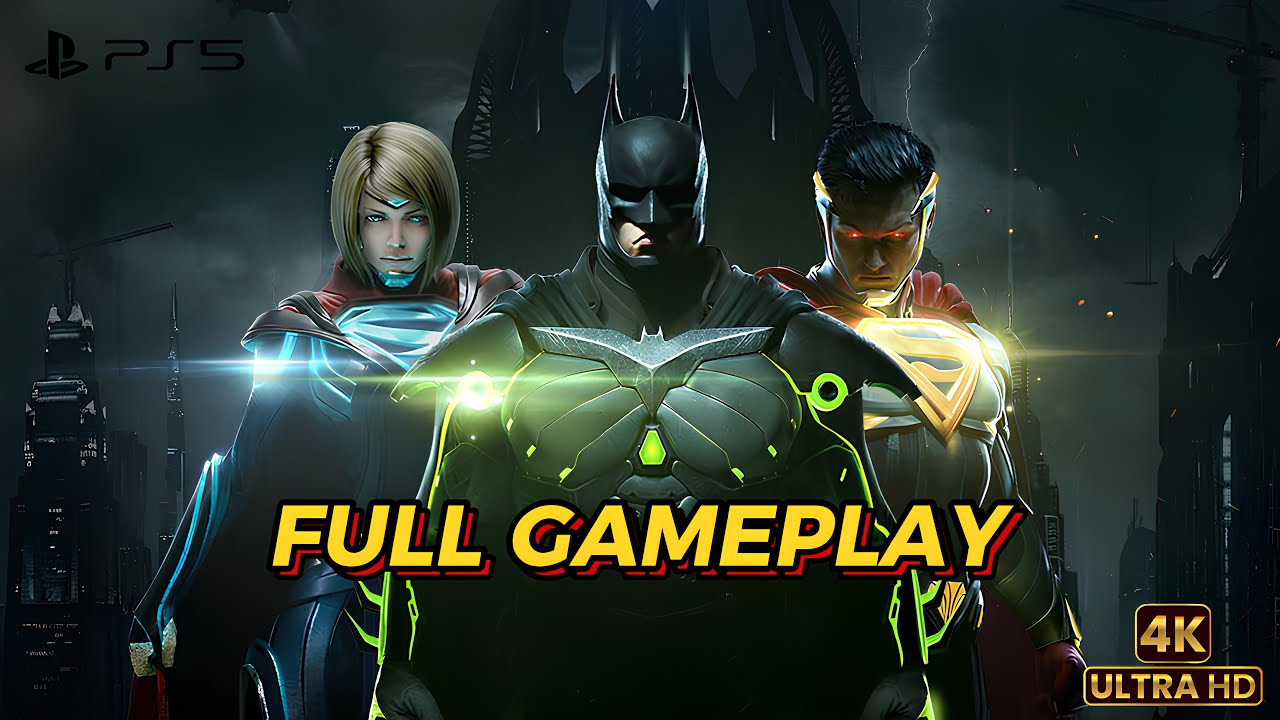 Injustice 2 Story Gameplay Walkthrough FULL GAME [PS5] - YouTube