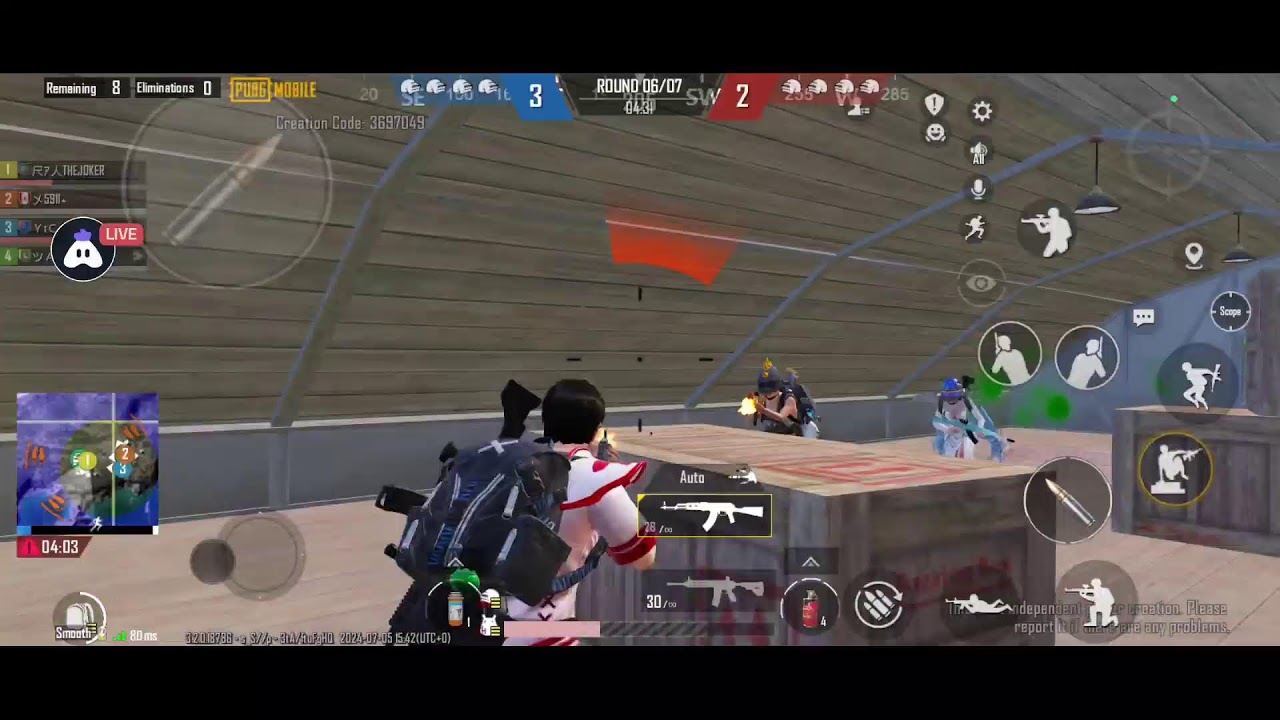 PubG Mobile Live Stream: 👍 Good stream | Playing Solo | Streaming with ...