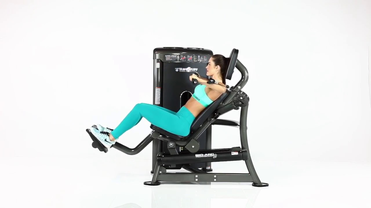 TUFF STUFF Bio-Arc Strength Chest Press - YouTube