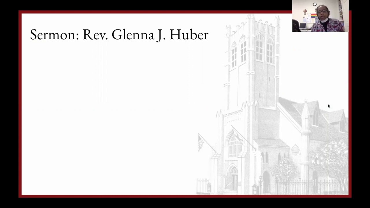 September 6 Sermon - Rev. Glenna J. Huber - YouTube