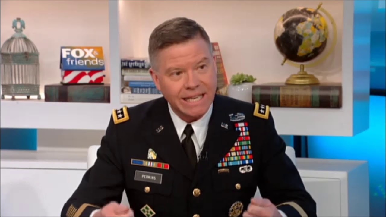 4 star General David Perkins personally invites anti military teacher ...